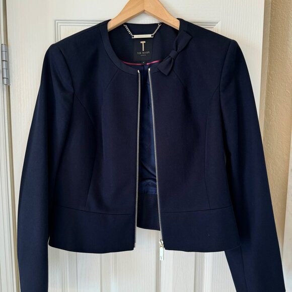 Ted Baker London | Jackets & Coats | Navy Ted Baker Jacket | Poshmark